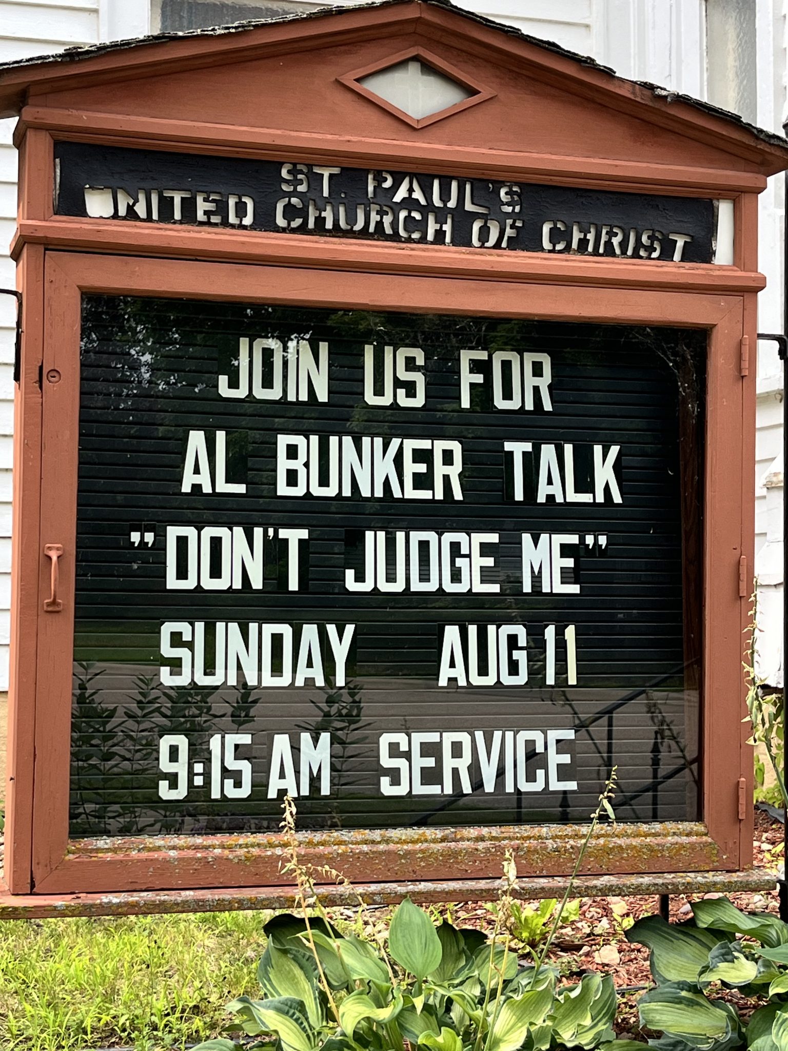 Special Presentation by Al Rae Bunker Sunday Aug 11, 2024 9:15 AM – St ...