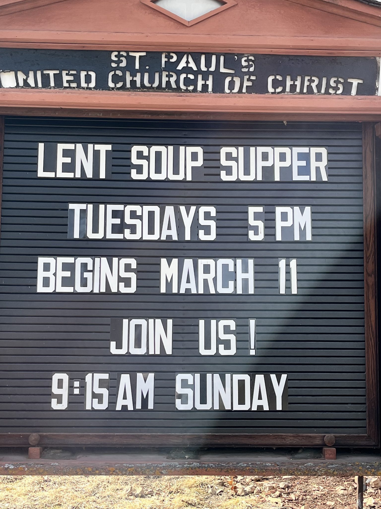 Lenten Soup Suppers – St. Paul's United Church of Christ of Delano, MN